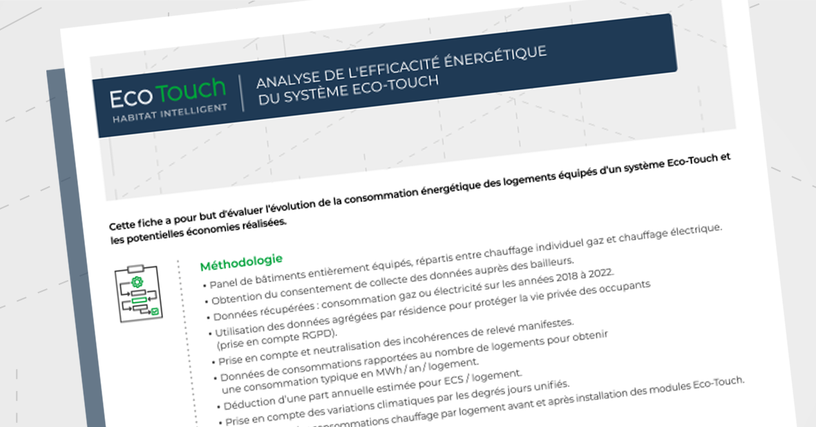 Energy efficiency analysis of the OGGA Eco-Touch system - Ogga